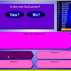 Who Wants To Be A Millionaire Powerpoint Game Template